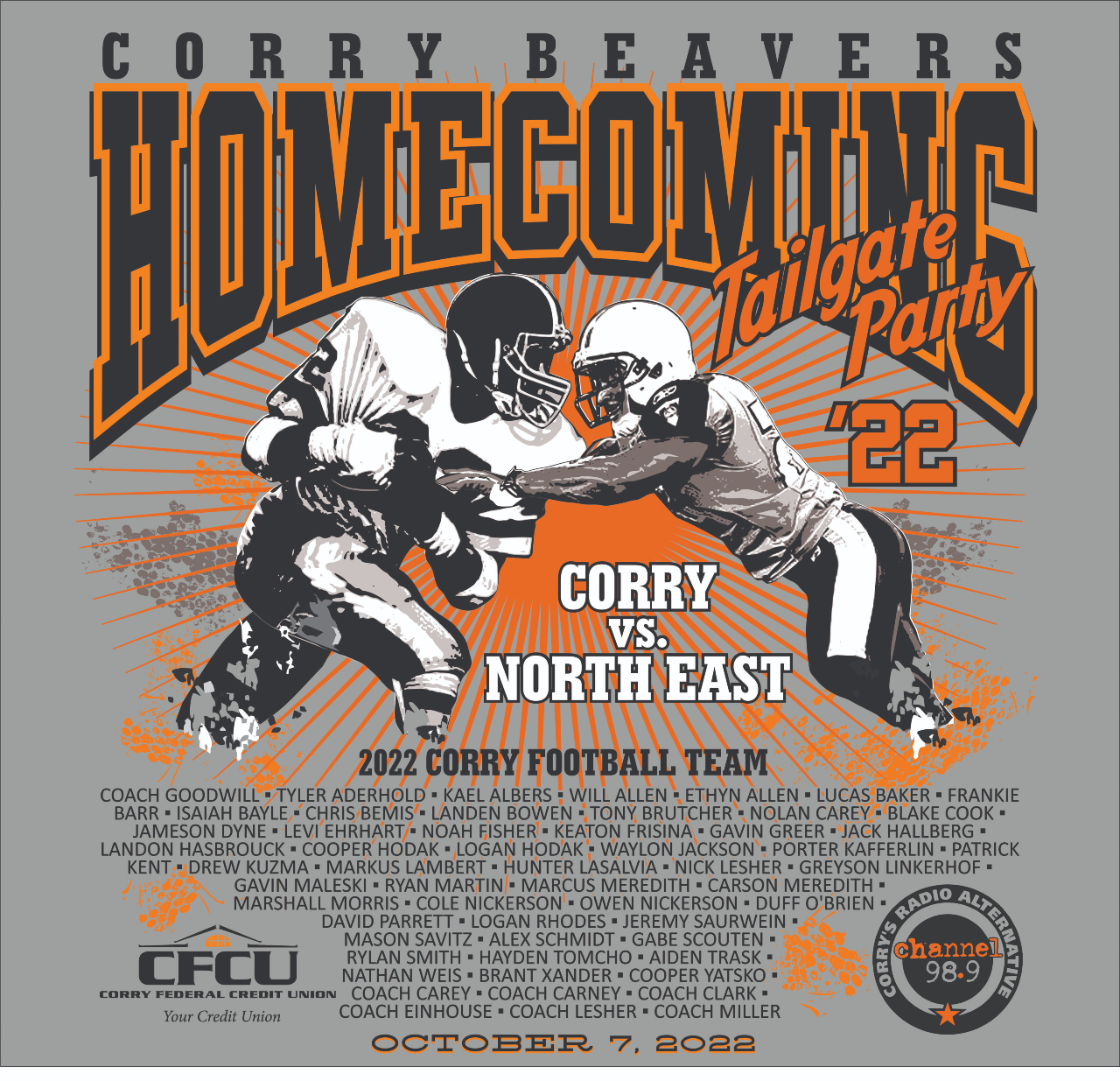Corry Beavers Homecoming Week – UC Today Online